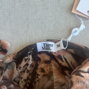 Tiger Mist | Tops | Tiger Mist Everlee Animal Print Corset Top | Poshmark